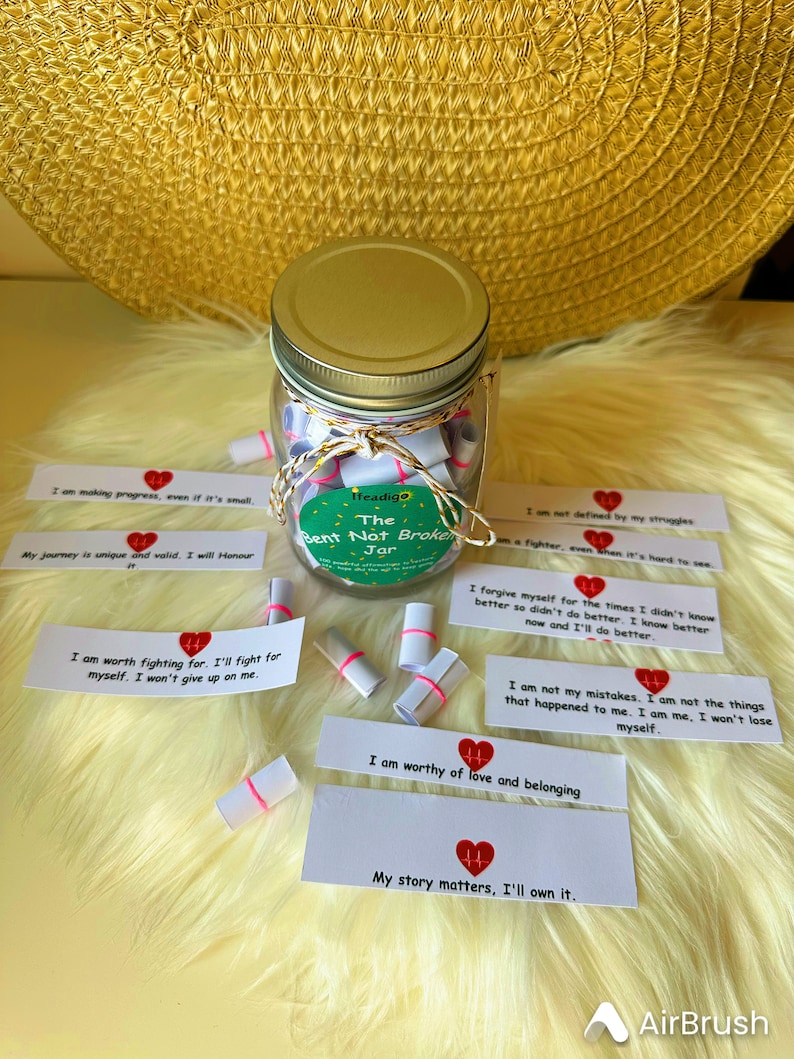 Powerful Affirmation Jar, a Special Gift to Restore Hope and a Will to ...