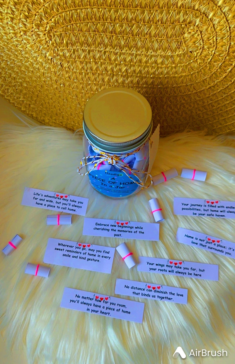 Perfect Gift for Someone Leaving Home| Farewell Party Gifts| Keepsakes ...