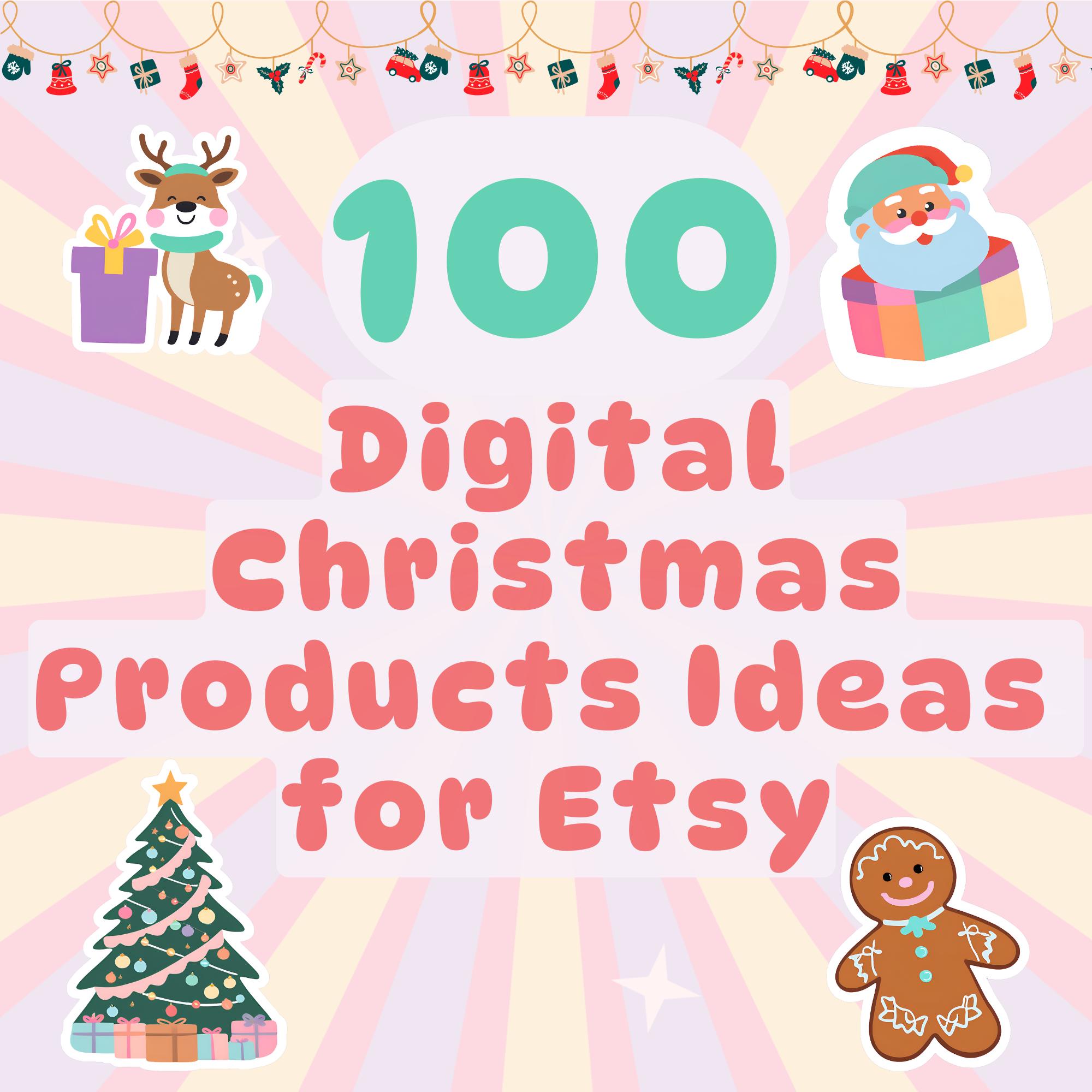 Christmas Etsy Digital Product Ideas, Make Money Online ,selling on ...