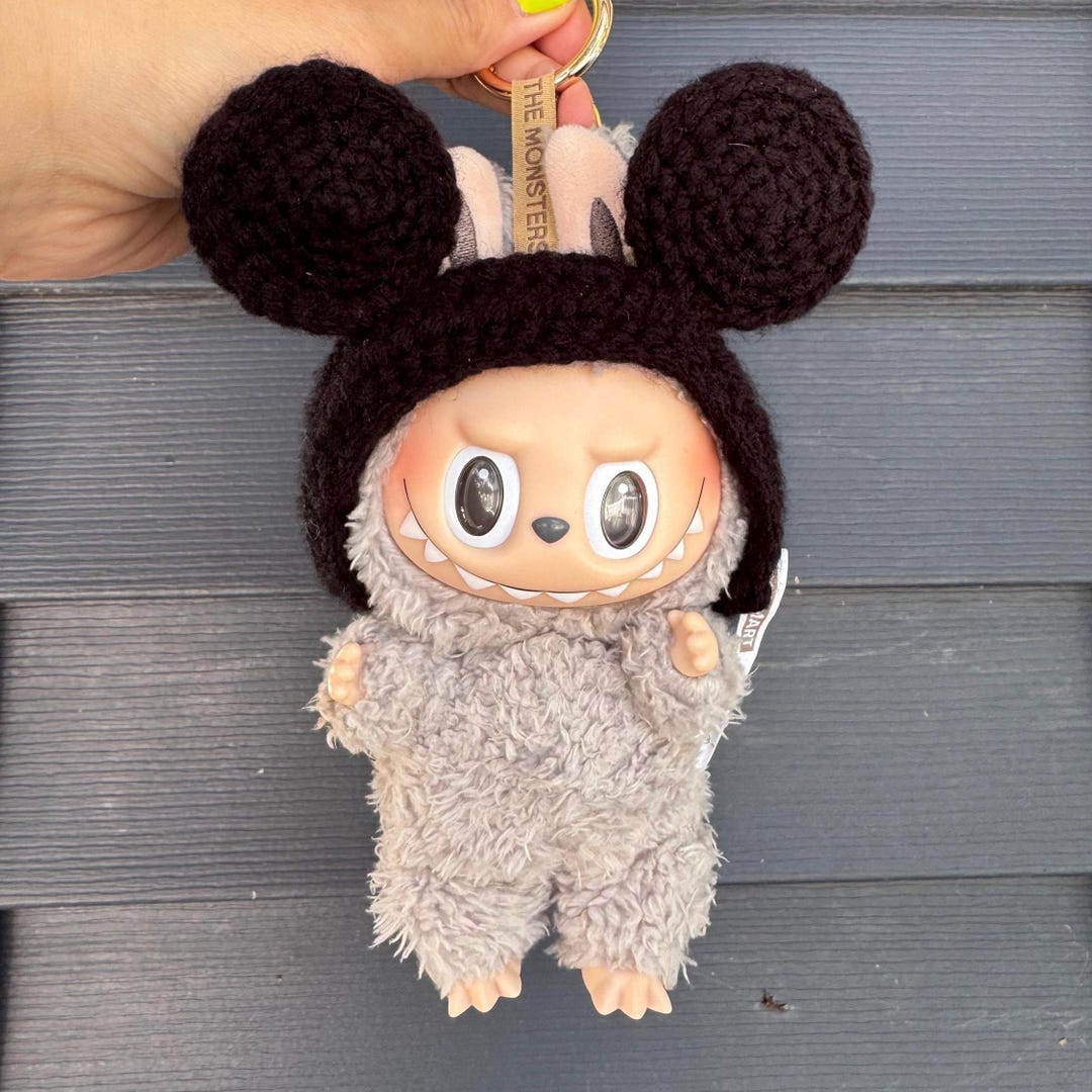 Mouse Ears Crochet Pattern: Amigurumi Plush Hat (PDF Pattern) - Etsy