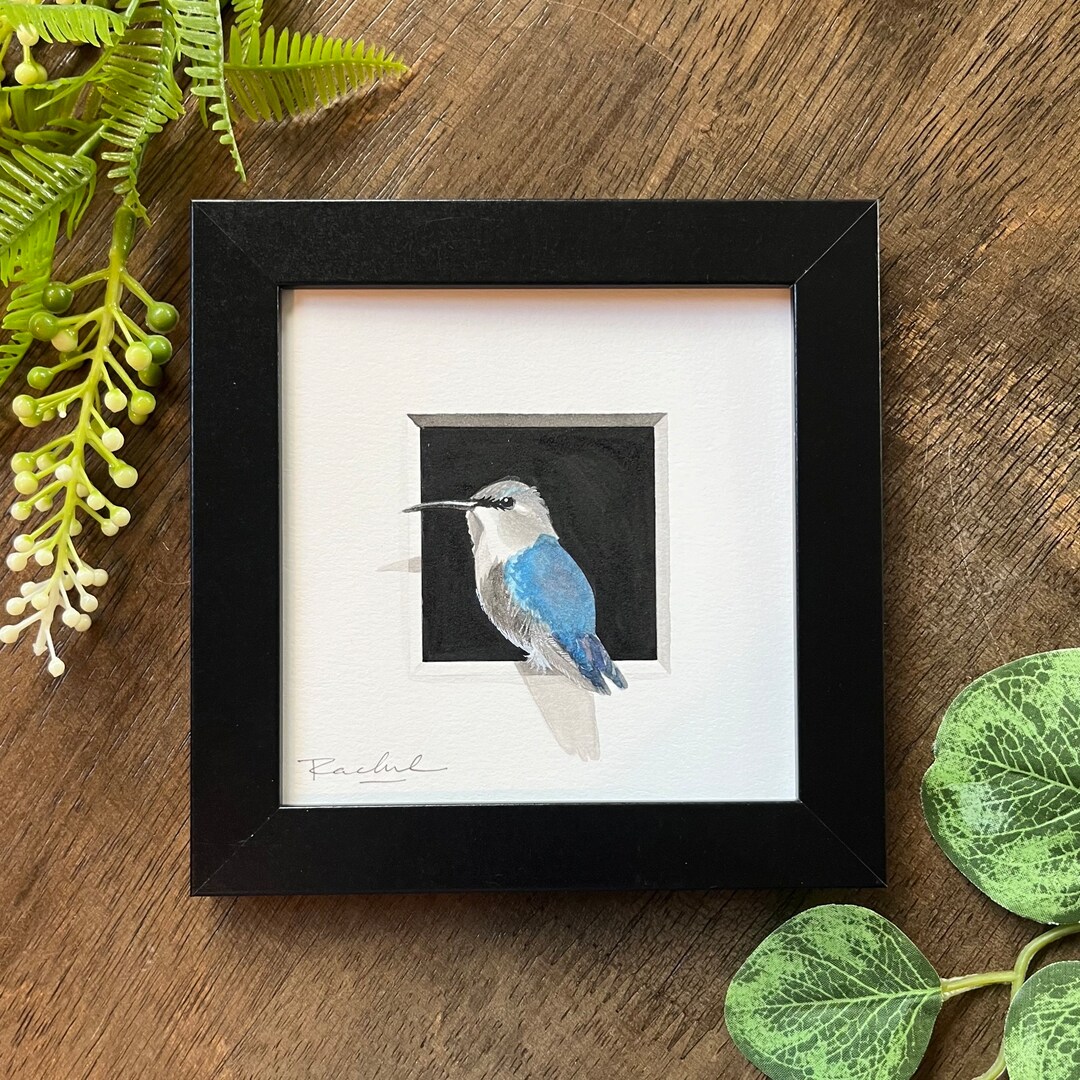 Bird #37 - Original Painting - Etsy