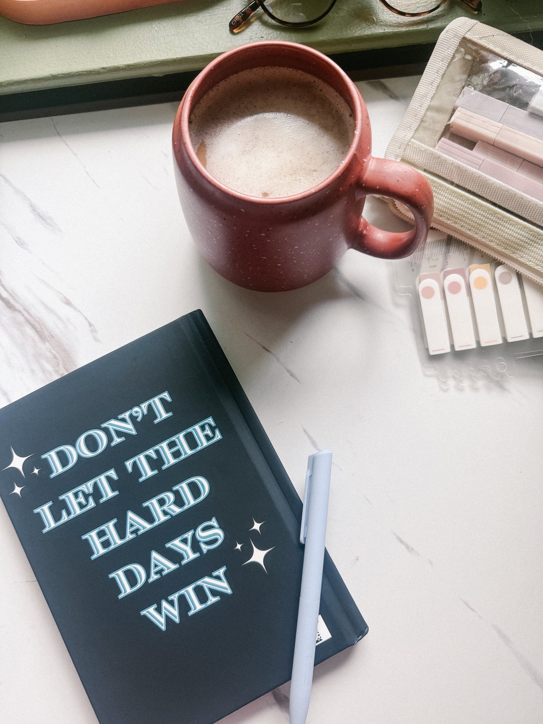 Don't Let the Hard Days Win ACOTAR Inspired Daily Diary, Bookish ...