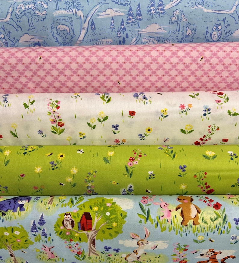 100 Aker Woods by Jill Howarth for Riley Blake Designs Featuring ...