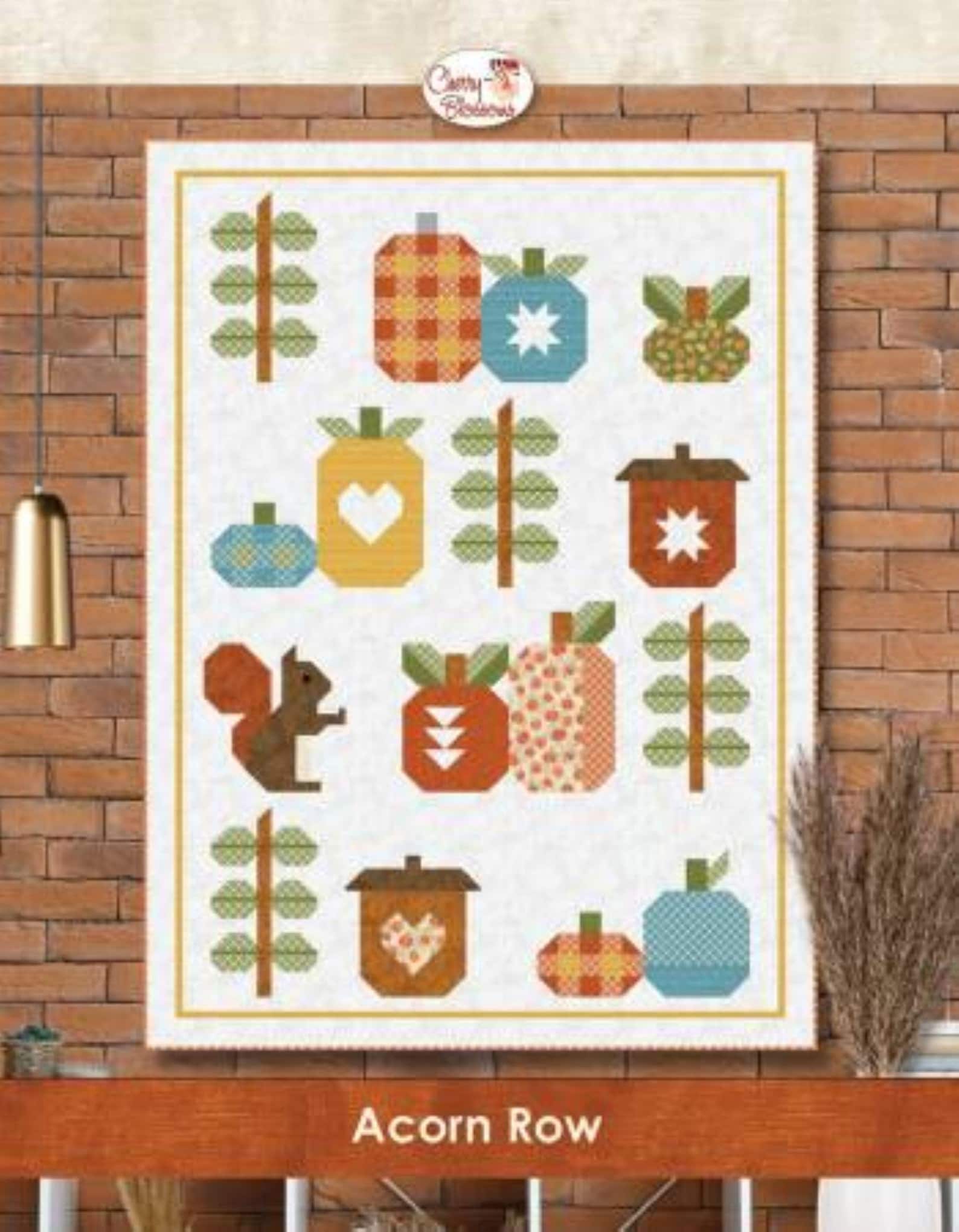 Acorn Row Quilt Pattern by Cherry Guidry for Cherry Blossoms Quilting ...