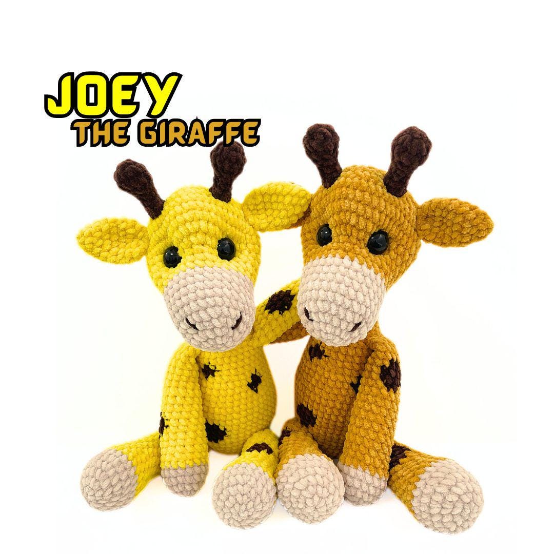 Low Sew Crochet Joey the Giraffe Pattern, Amigurumi Pattern, Crochet ...