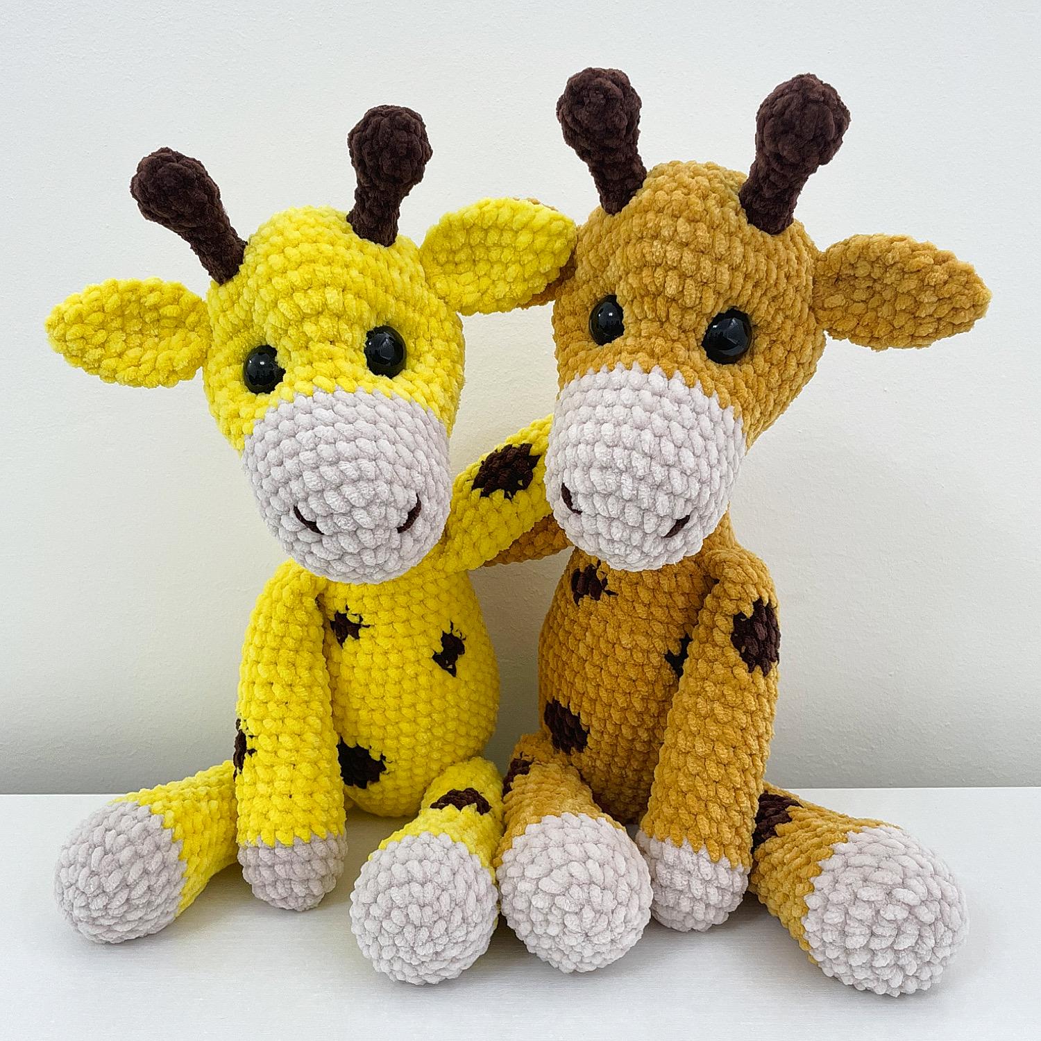 Low Sew Crochet Joey the Giraffe Pattern, Amigurumi Pattern, Crochet ...