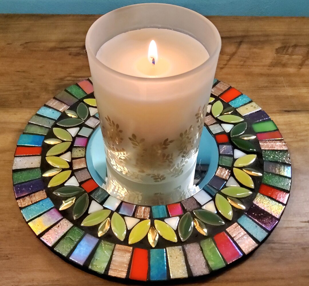 Mini Mirror Mosaic Kit. Deluxe Lustre Glass Bevelled Mirror to Make at ...