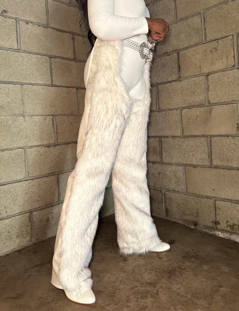 White Owl Chaps faux Fur Collection - Etsy