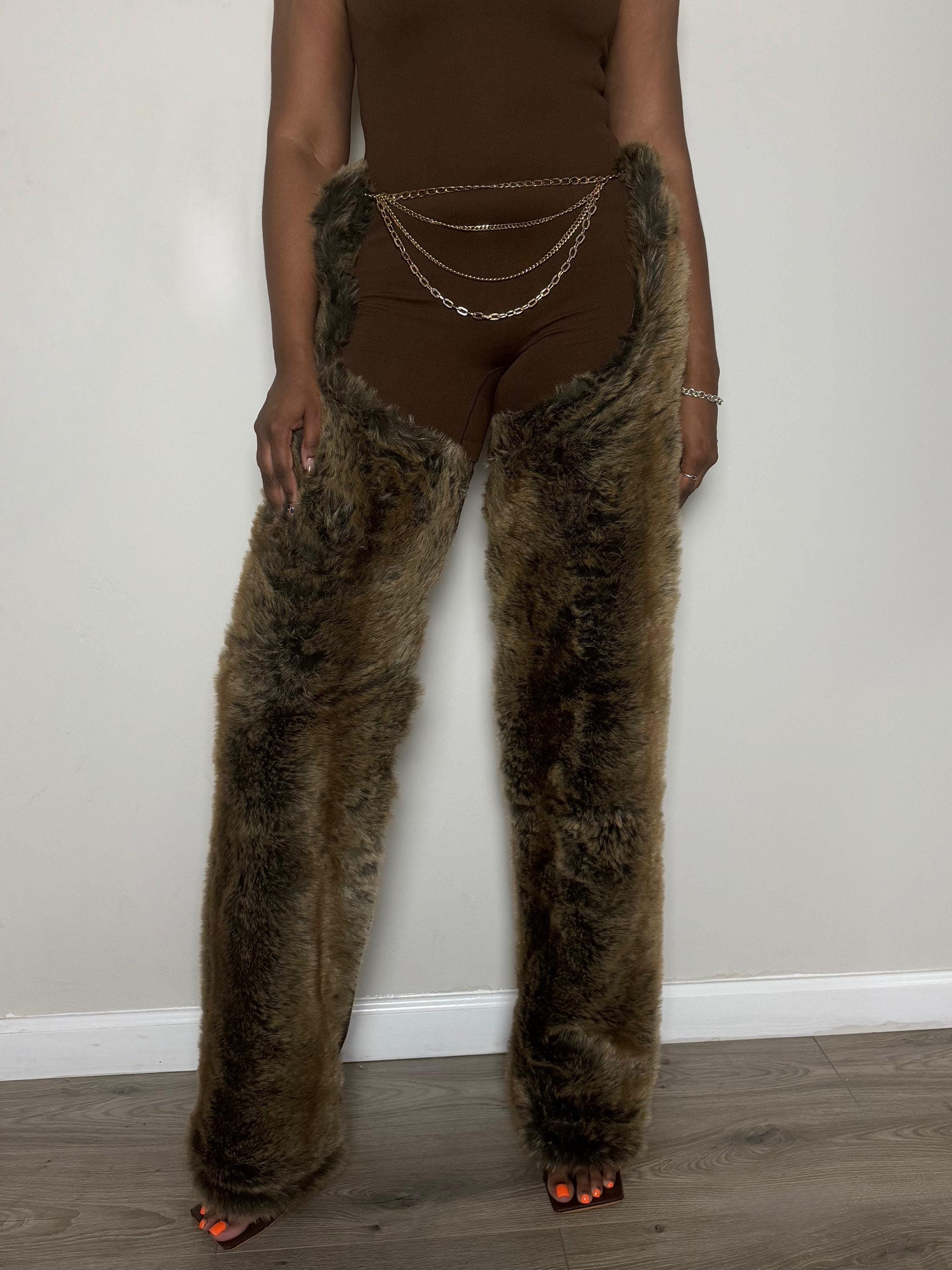 Chocolate Chaps (faux Fur Collection) - Etsy