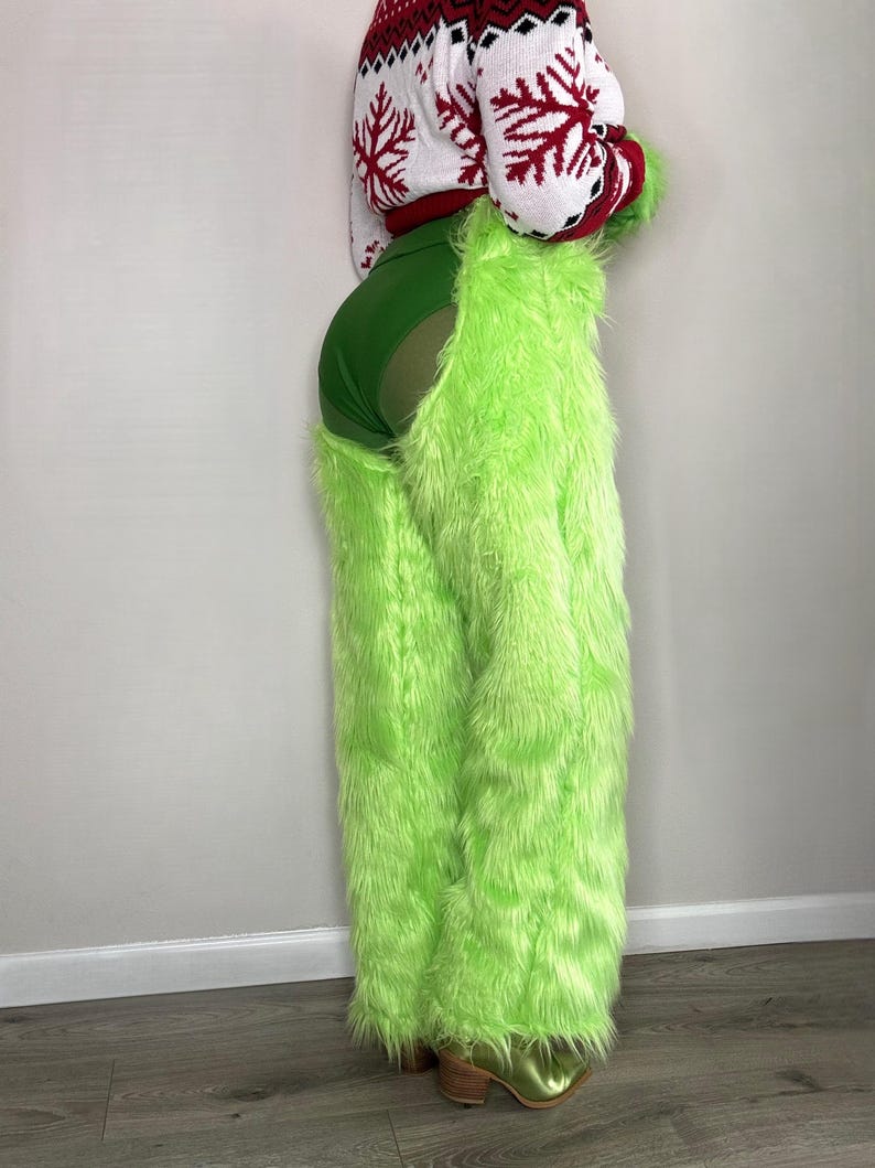You’re A Green One (grinch Christmas Chaps) - Etsy