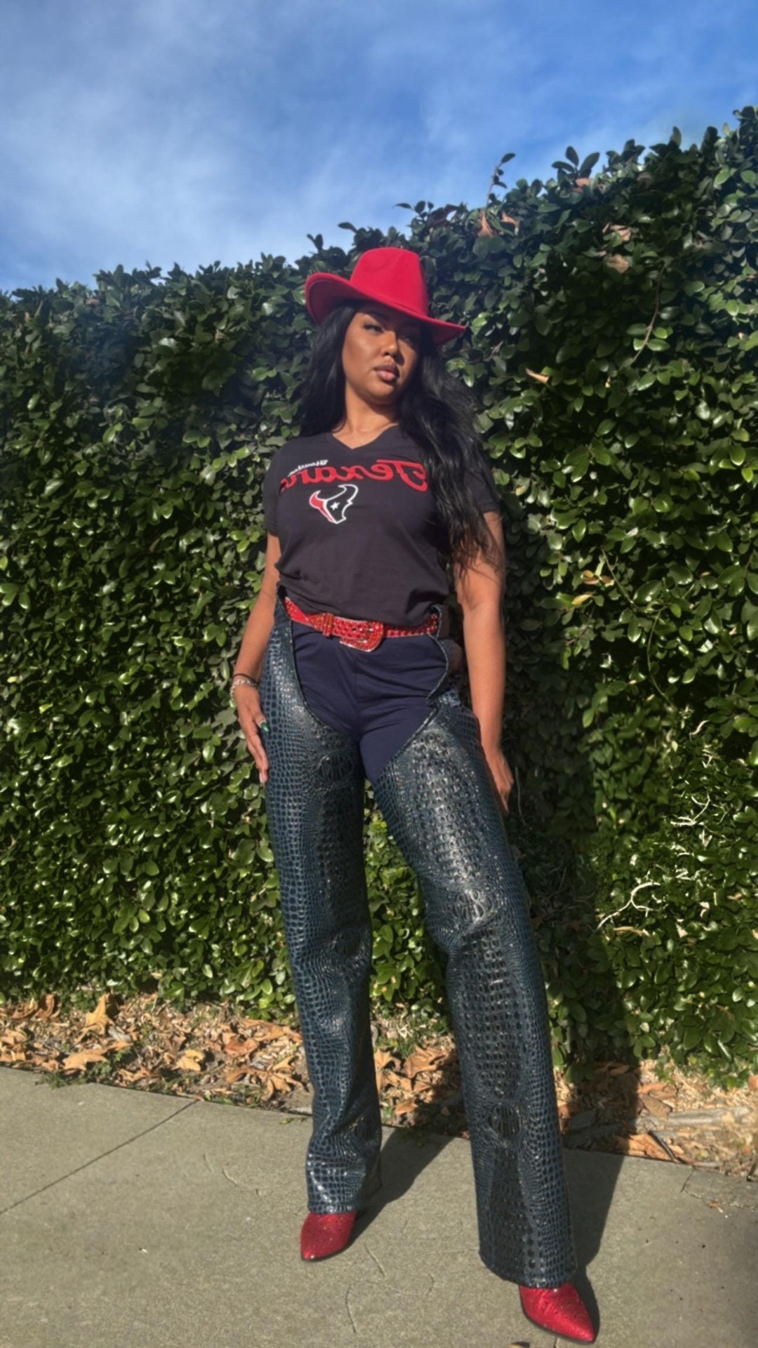 Steel Blue Crocodile Chaps - Etsy