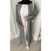 Silver Grey Open Abaya | Dubai Collection | Premium Linen | Comes With ...