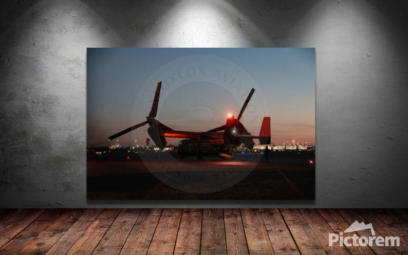 V-22 Osprey Night Photo - Etsy