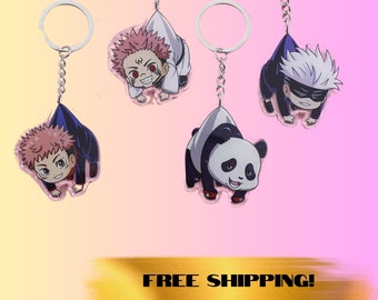 Jujutsu Kaisen Gojo Keychains - Etsy