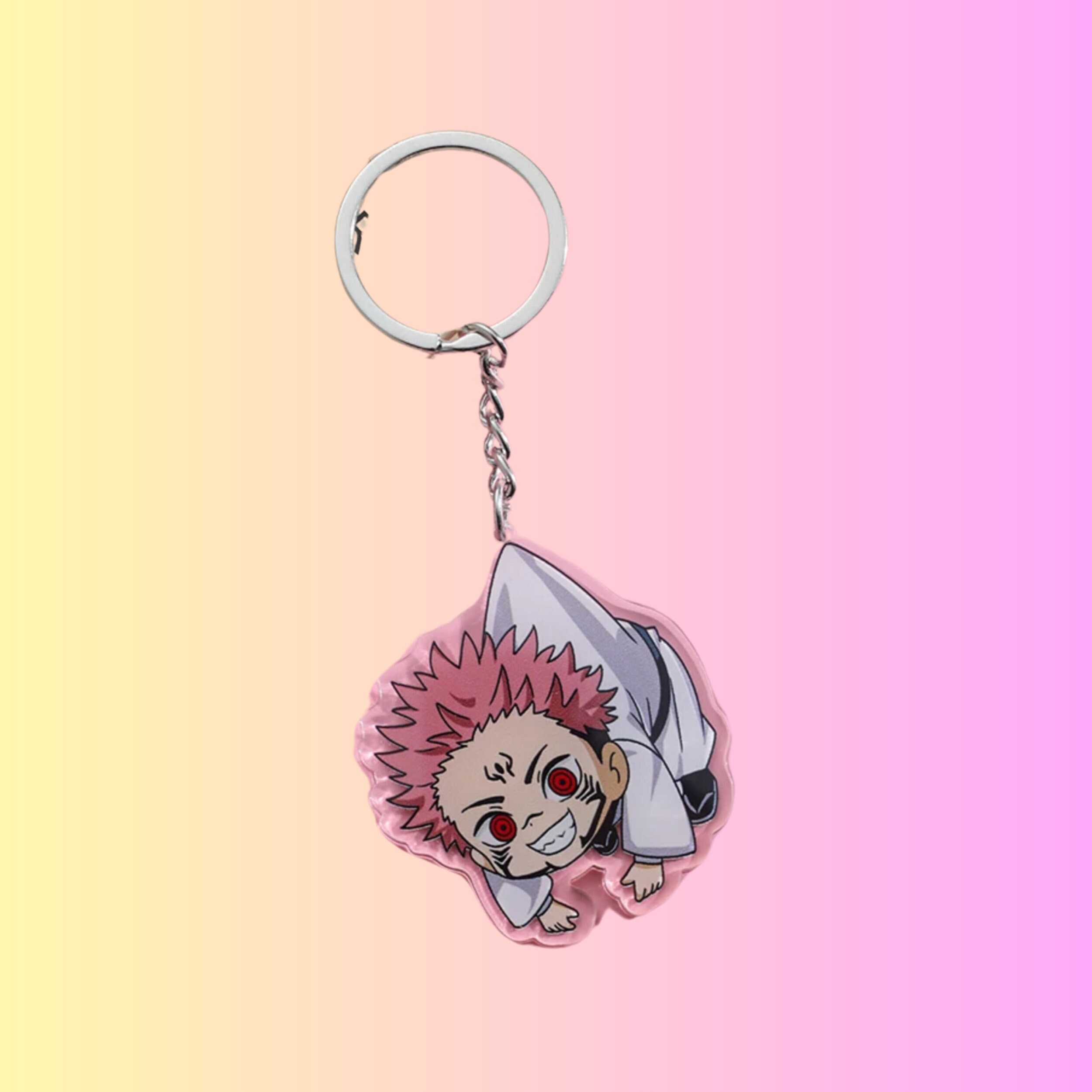 Jujutsu Kaisen Anime Acrilyc Chibi Character Keychain Charms Gojo ...