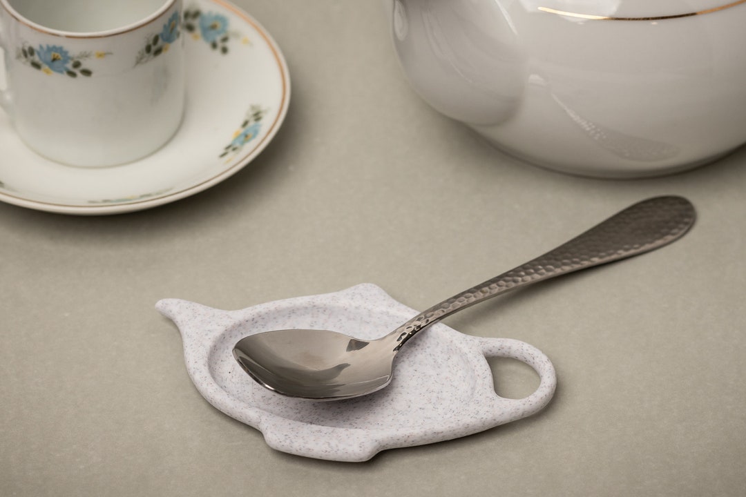 Tea Bag Holder | Spoon Rest | Speckled | Minimalist | Kitchen Decor - Etsy