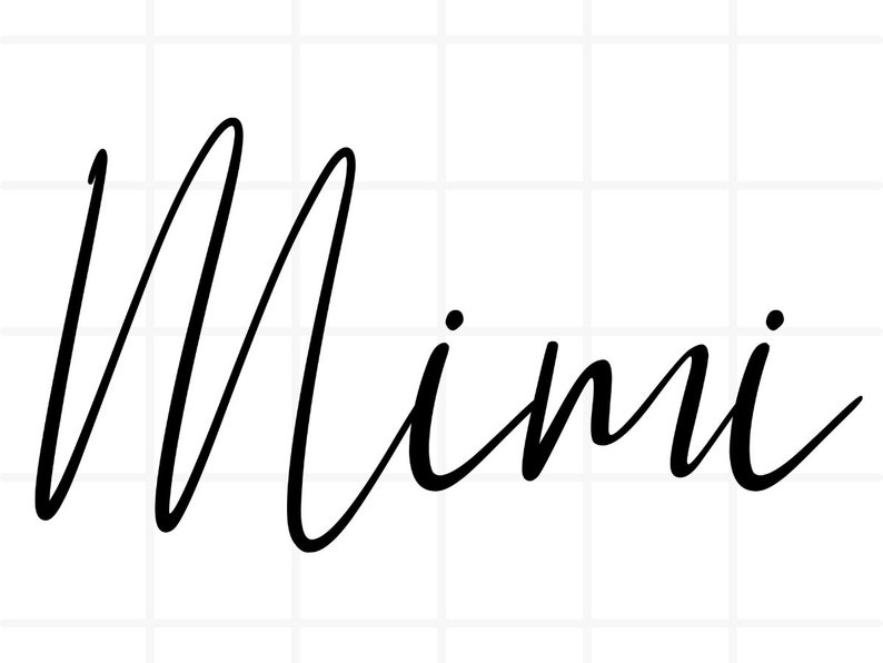Mimi SVG, Mimi PNG, Grandma, Mimi, Svg Design, T-shirt Design, Cut File ...