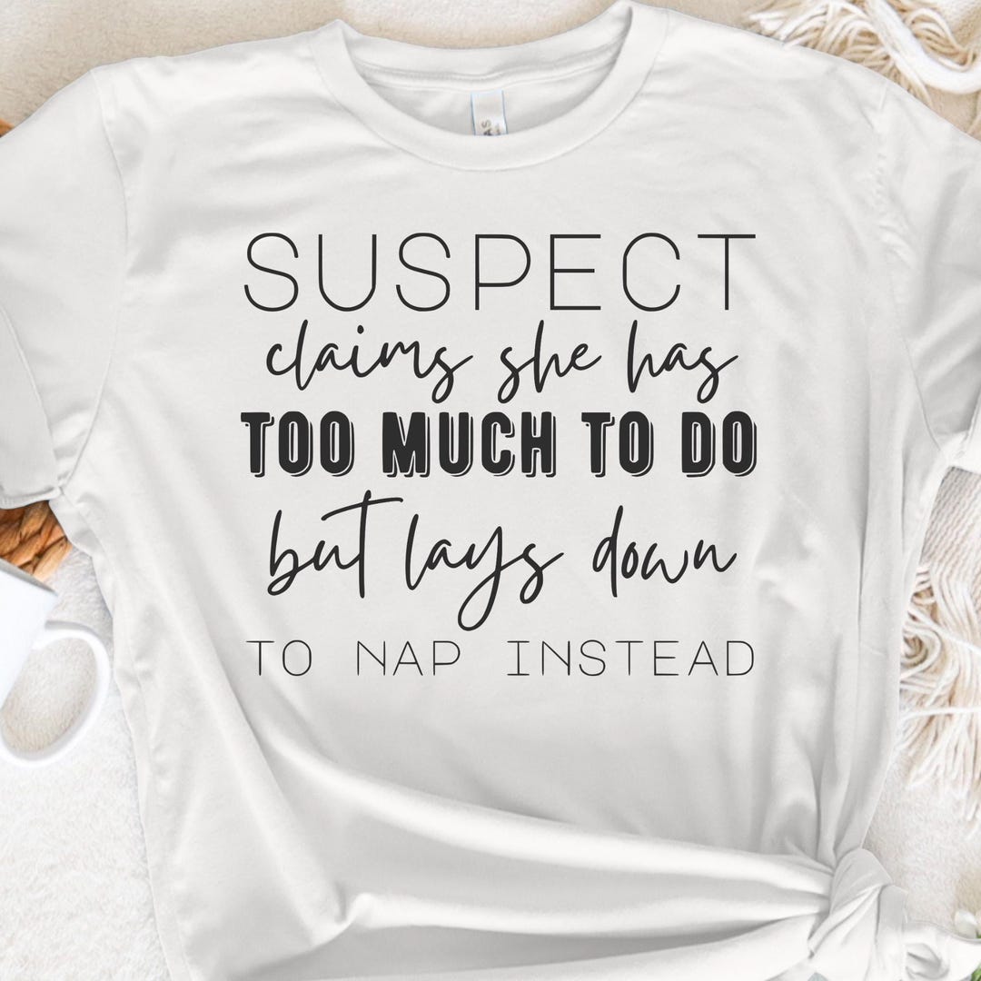 Suspect Claims SVG PNG Bundle, Digital Download for Crafting & DIY ...