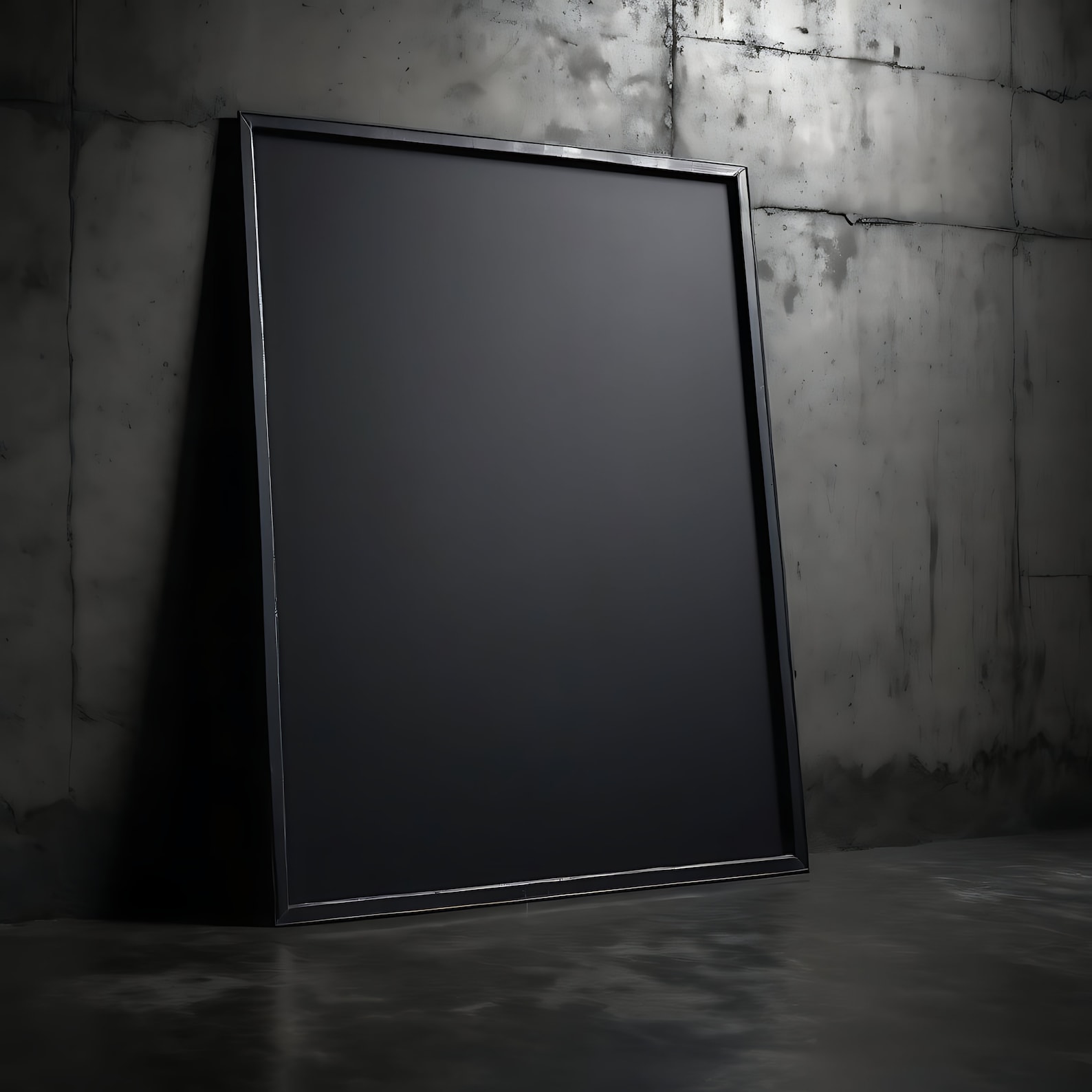 Black Vertical Frame Mockup | Digital Download | Wall Art Mockup ...
