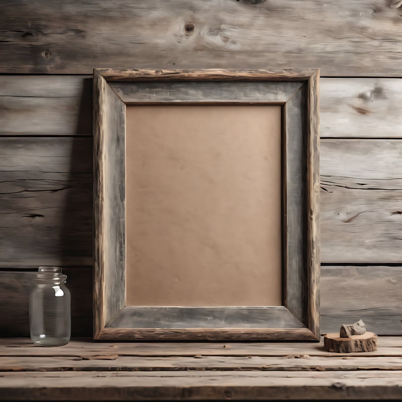 Rustic Wooden Frame - Etsy