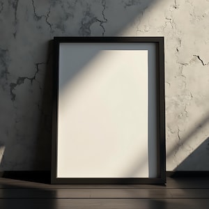 Black Frame Mockup | Digital Frame | Simple Mockup | Frame Mockup ...