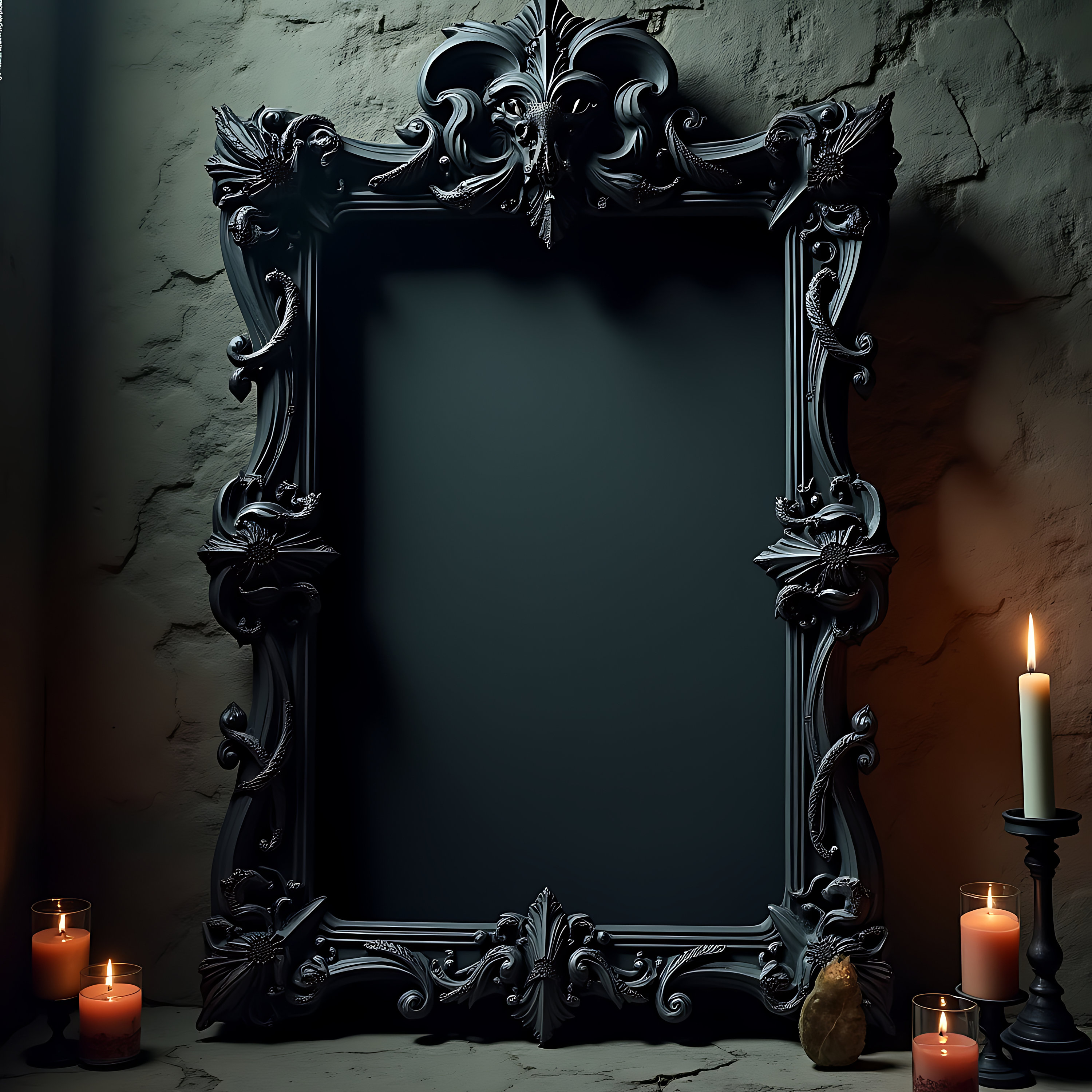 Baroque Frame Mockup | Gothic Frames | Ornate Frame | Gothic Frame ...