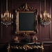 Dark Mahogany Baroque Frame | Gothic Frame | Gothic Picture Frame ...