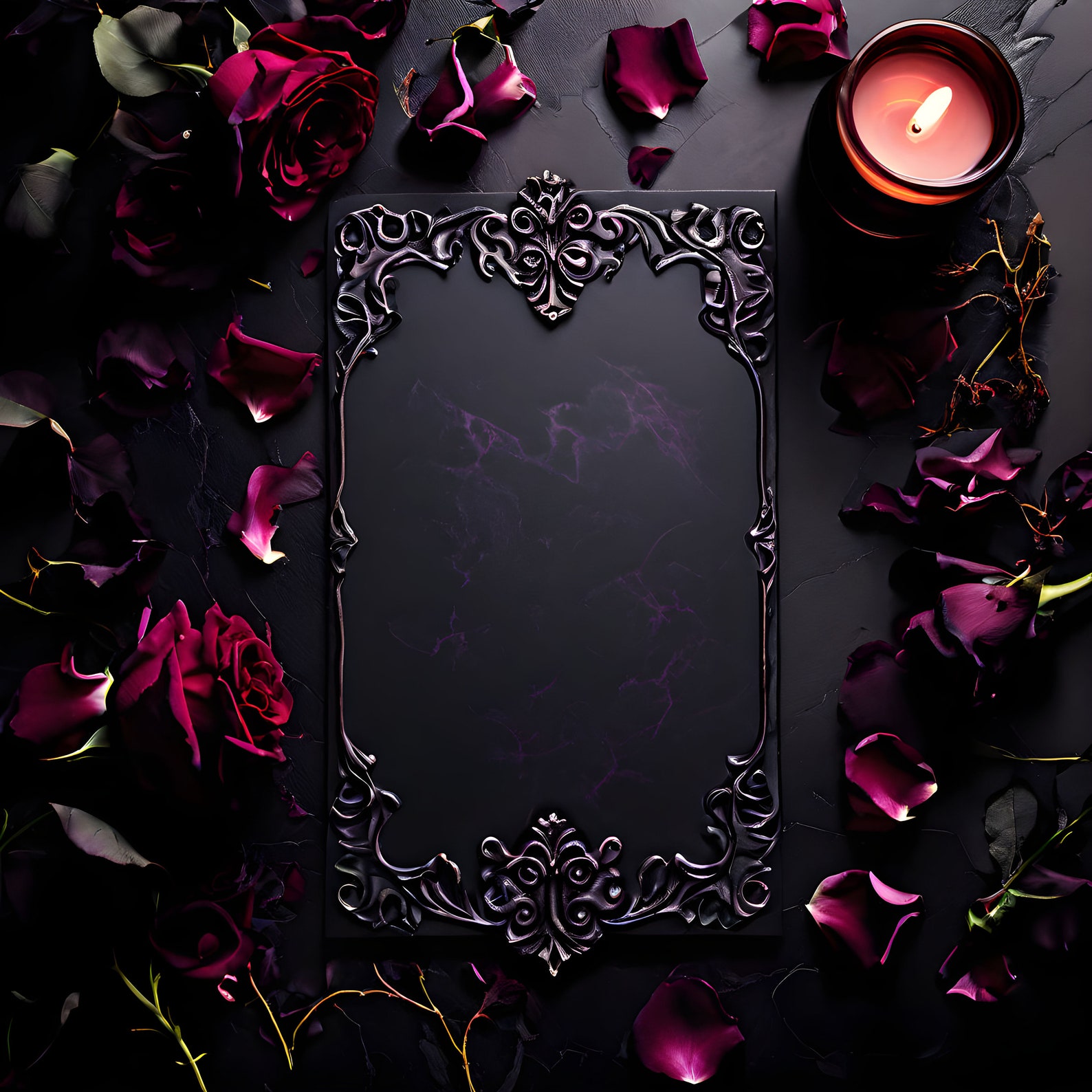 Gothic Wedding Card Mockup | Wedding Card | Wedding Mockup Bundle ...