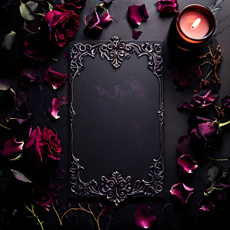 Gothic Wedding Card Mockup | Wedding Card | Wedding Mockup Bundle ...