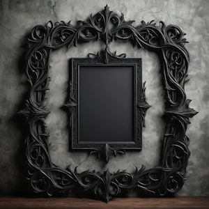 11 Pieces of Gothic Wall Art Mockup | Gothic Home Decor | Gothic Frame ...
