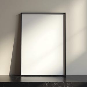 Black Frame Mockup | Digital Frame | Simple Mockup | Frame Mockup ...