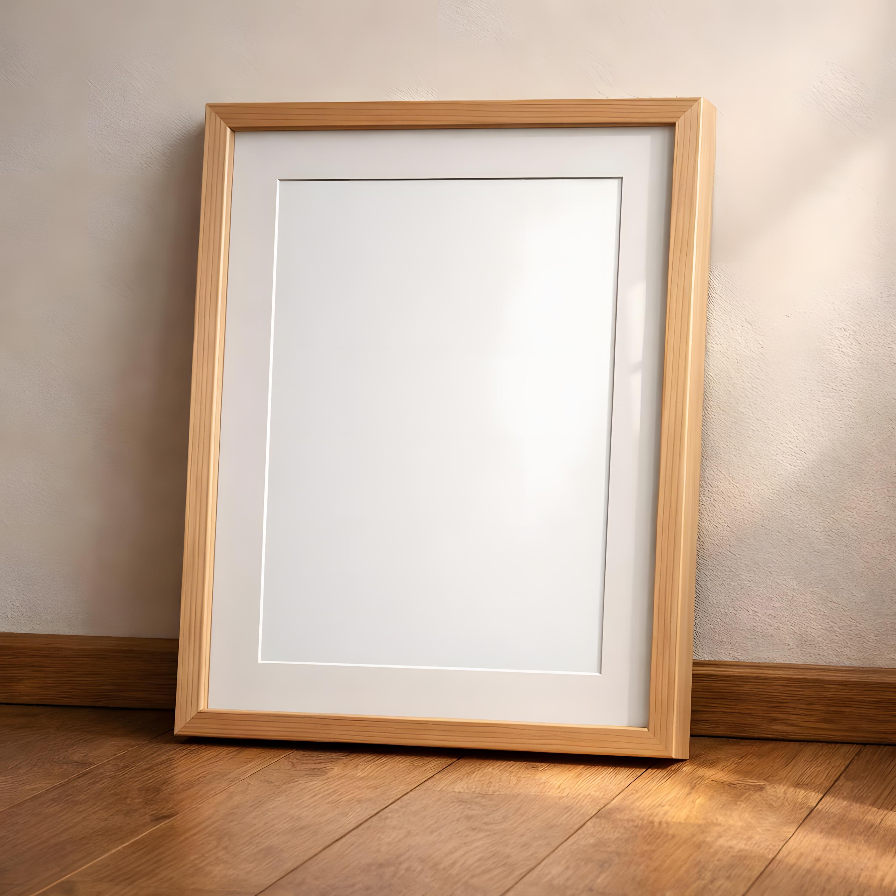 Ultra Realistic A4 Frame Mockup PSD | Photo Frame Mockup | Wall Art ...