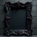 Gothic Dark Frame Mockup | Gothic Home Decor | Gothic Decor | Gothic ...