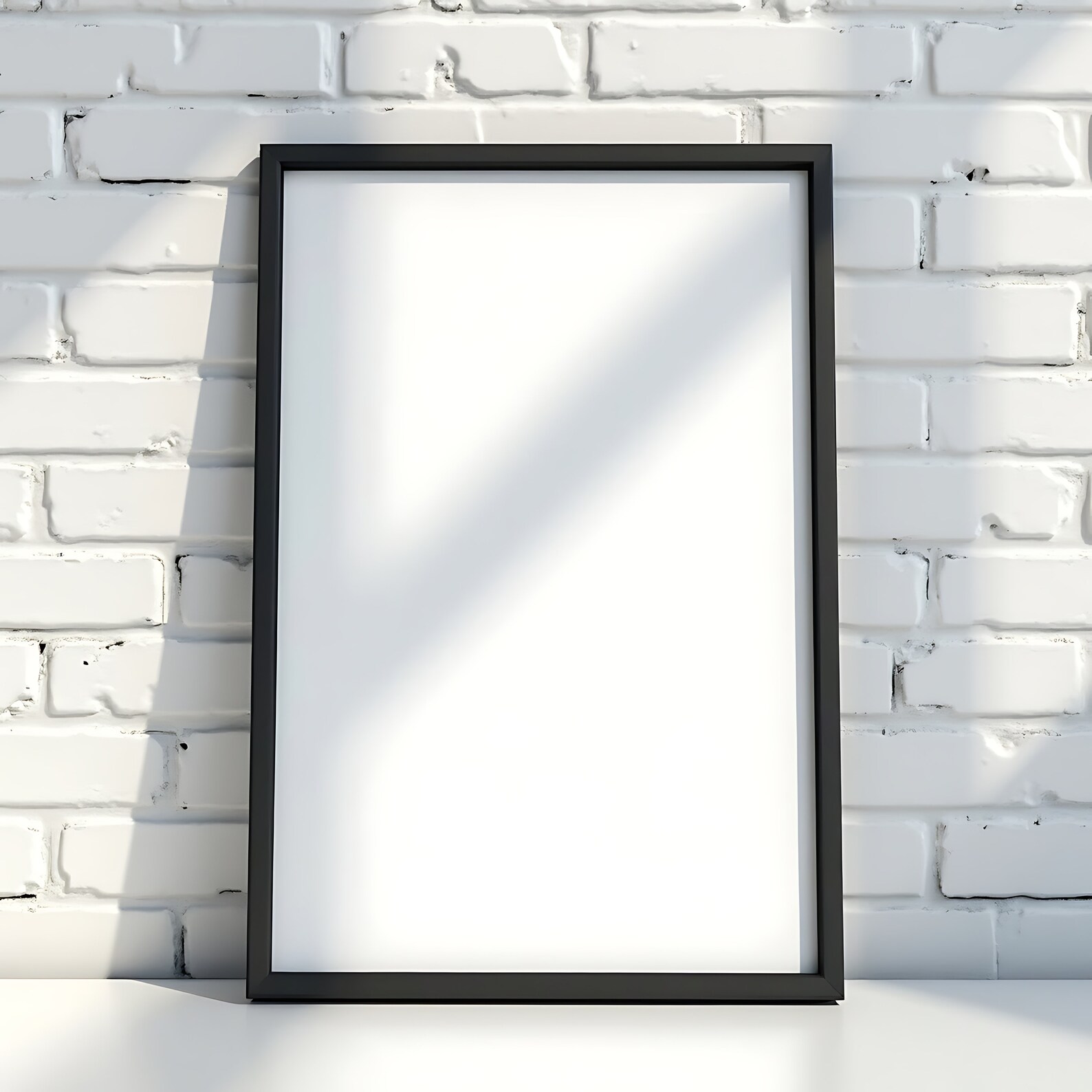 Minimalist Black Frame Mockup | Frame Mockup | Vertical Frame | Boho ...