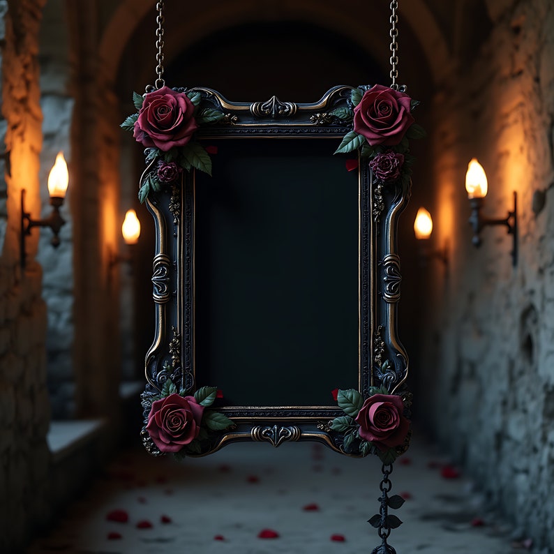 Baroque Frame Mockup | Gothic Frames | Ornate Frame | Gothic Frame ...