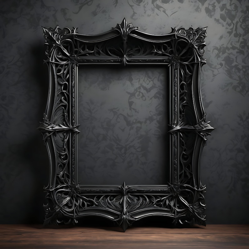 11 Pieces of Gothic Wall Art Mockup | Gothic Home Decor | Gothic Frame ...
