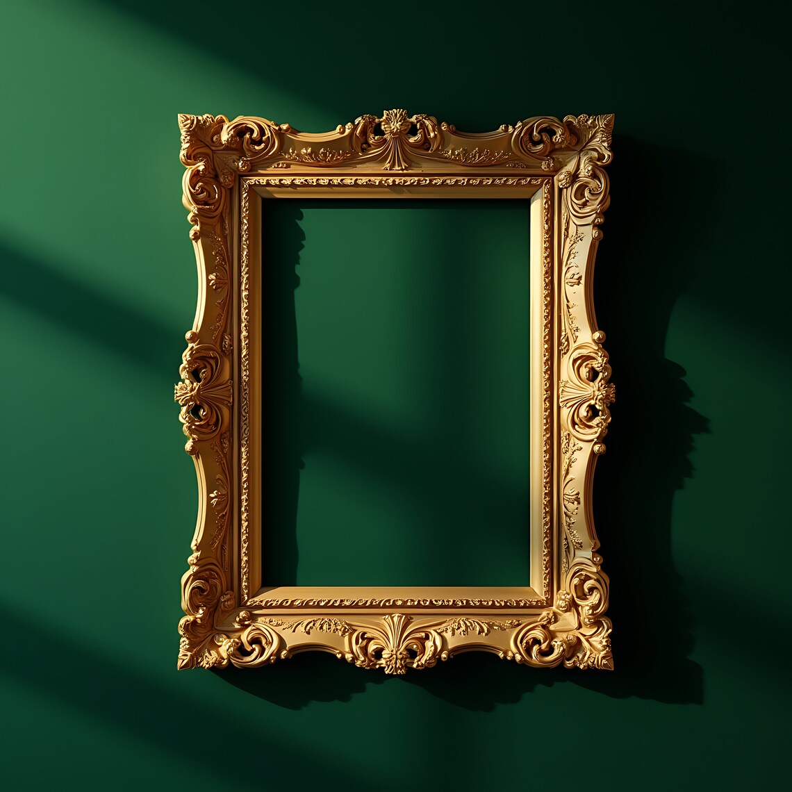 Exotic Wall Art Frame Mockup | Ornate Frame | Poster Mockup | Victorian ...