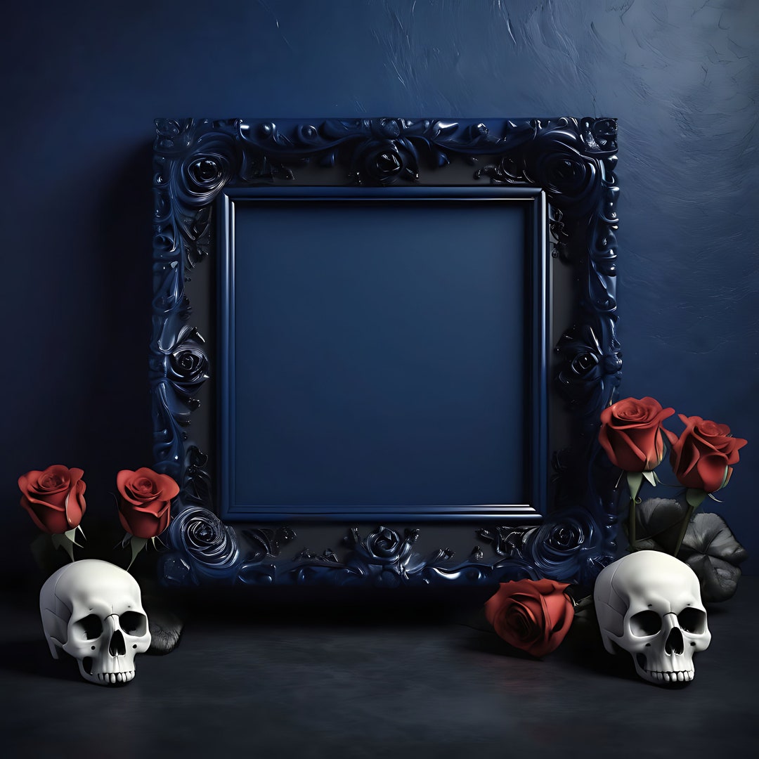 Haunting Wall Art Mockup | Gothic Picture Frame | Gothic Frame | Gothic ...