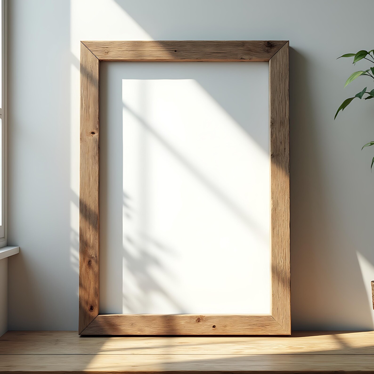 Photorealistic Rustic Frame Mockup | Picture Frame Mockup | Rustic ...