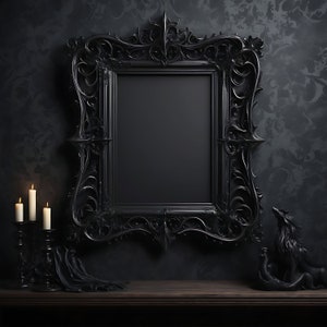 11 Pieces of Gothic Wall Art Mockup | Gothic Home Decor | Gothic Frame ...