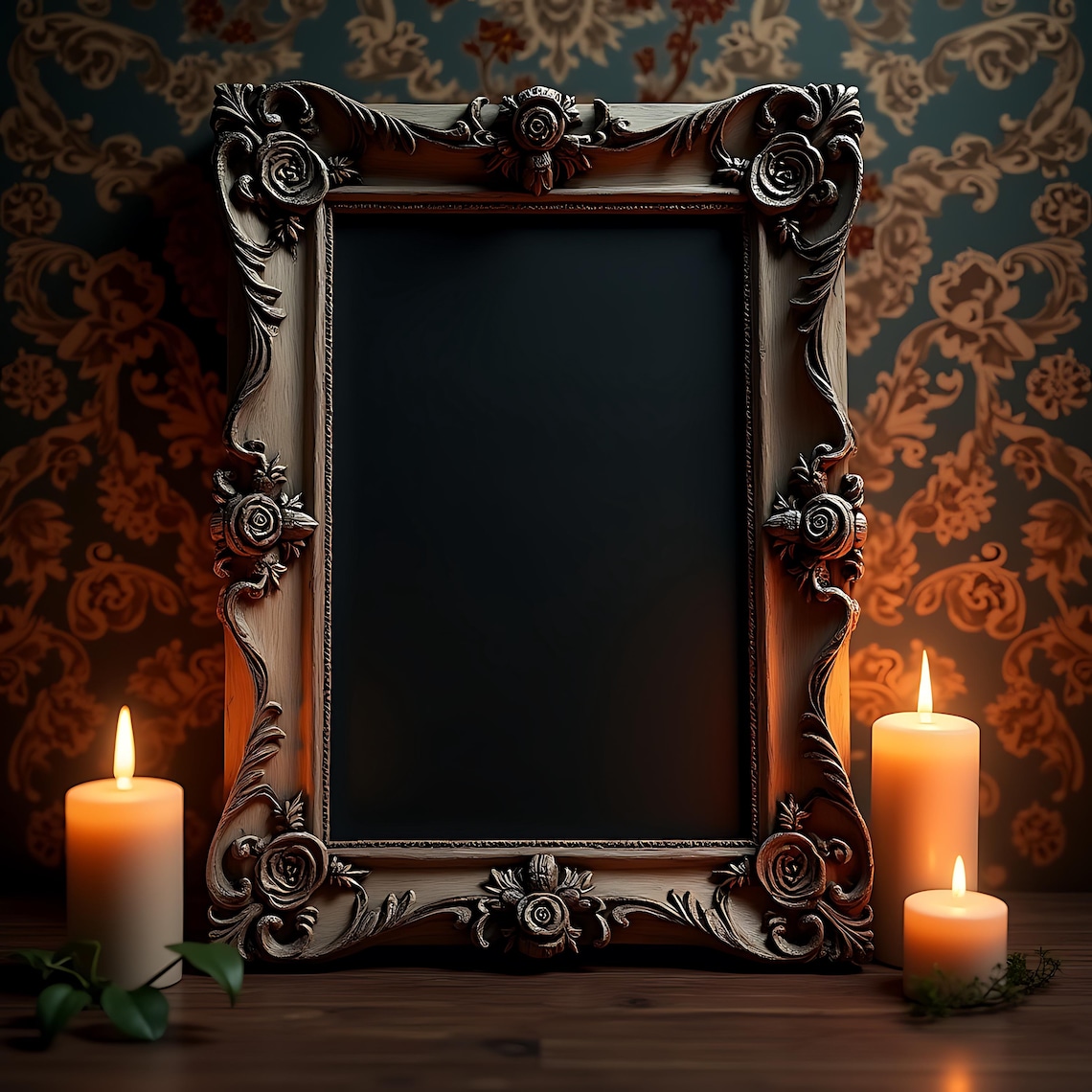 8x10 Picture Frame | Gothic Picture Frame | Gothic Art Mockup | Gothic ...