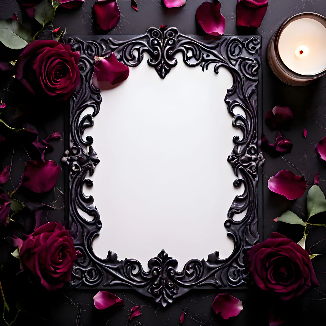 Gothic Wedding Card Mockup | Wedding Card | Wedding Mockup Bundle ...