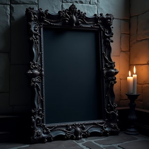 Baroque Frame Mockup | Gothic Frames | Ornate Frame | Gothic Frame ...