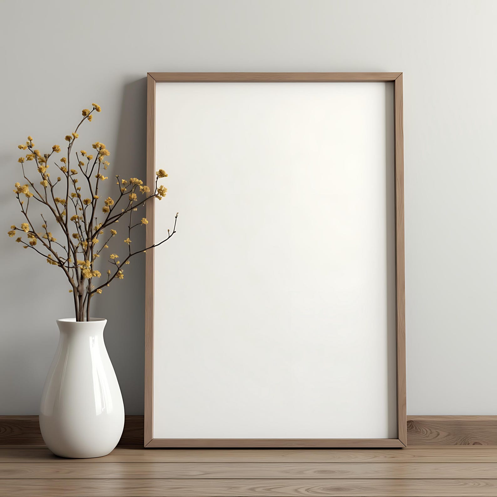 Poster Frame Mockup | Minimalist Mockup | Boho Mockup | Poster Frame ...