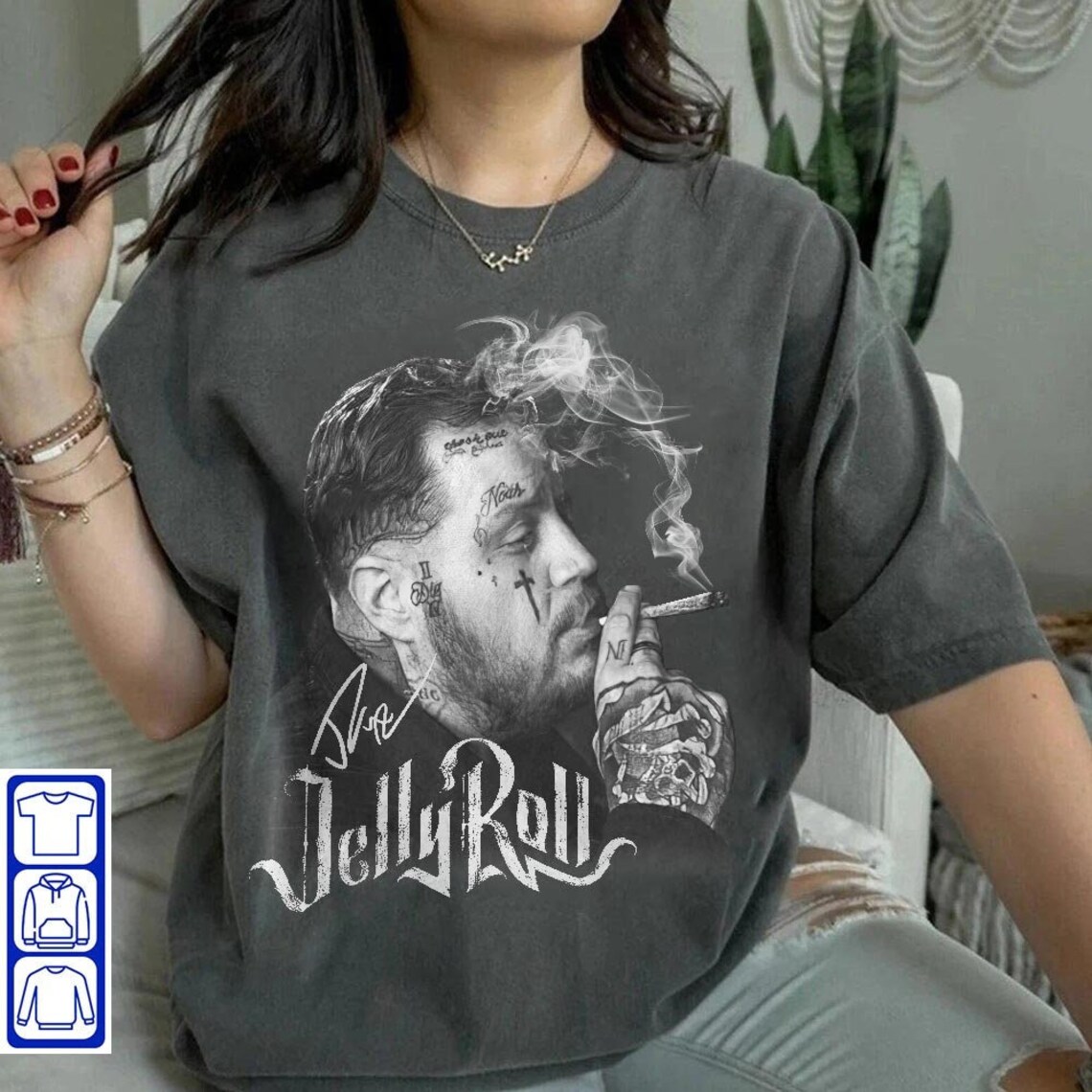Jelly Roll Shirt, Jelly Roll Country Music Shirt, Jelly Roll Addiction ...
