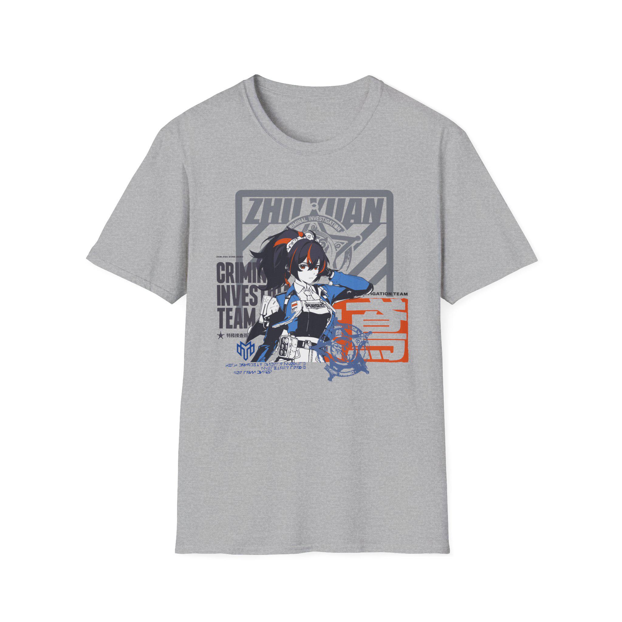 Zhu Yuan Zenless Zone Zero Stylish Streetwear Graphic Tee | ZZZ ...