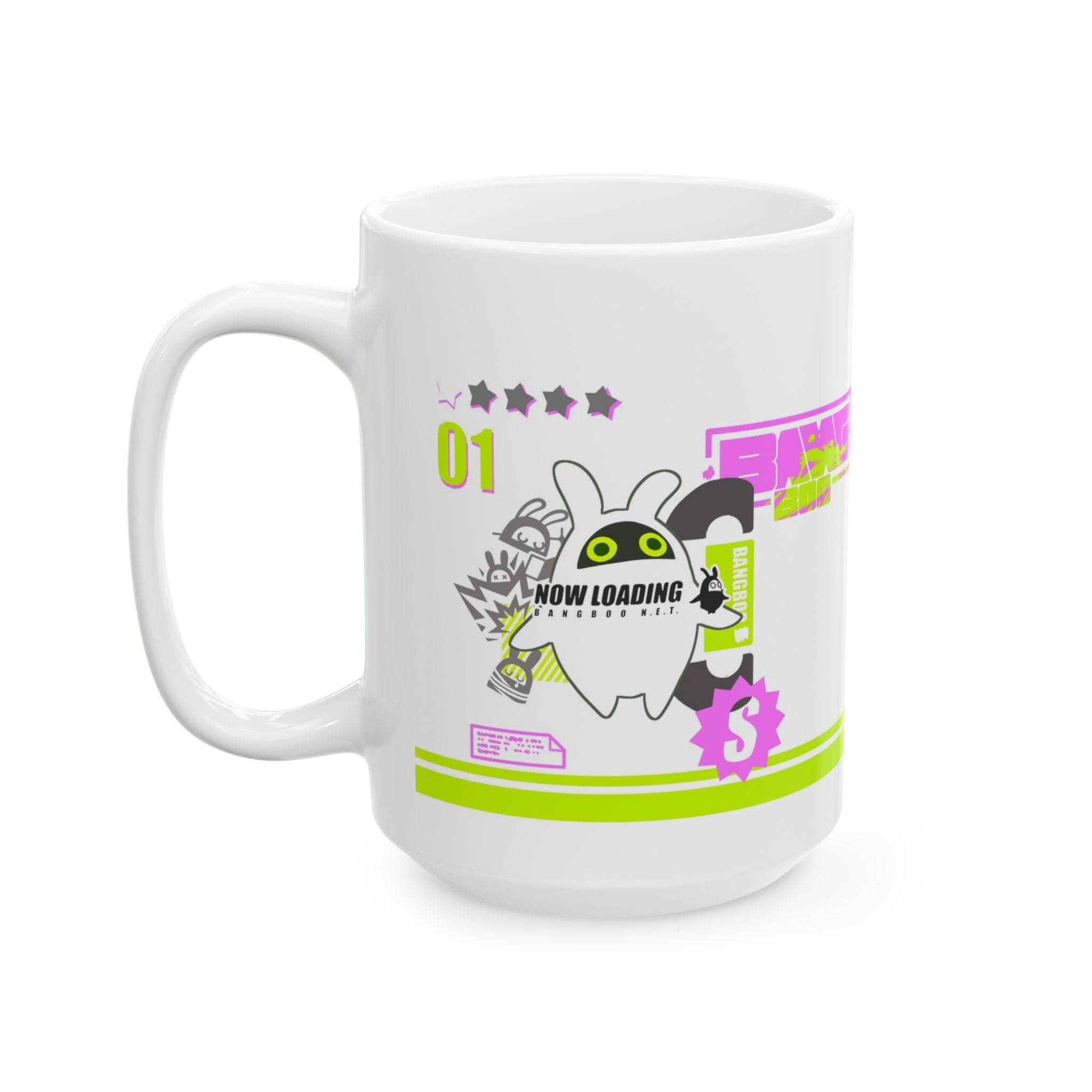 Bangboo Zenless Zone Zero Ceramic Mug ZZZ Game Retro Cyberpunk ...
