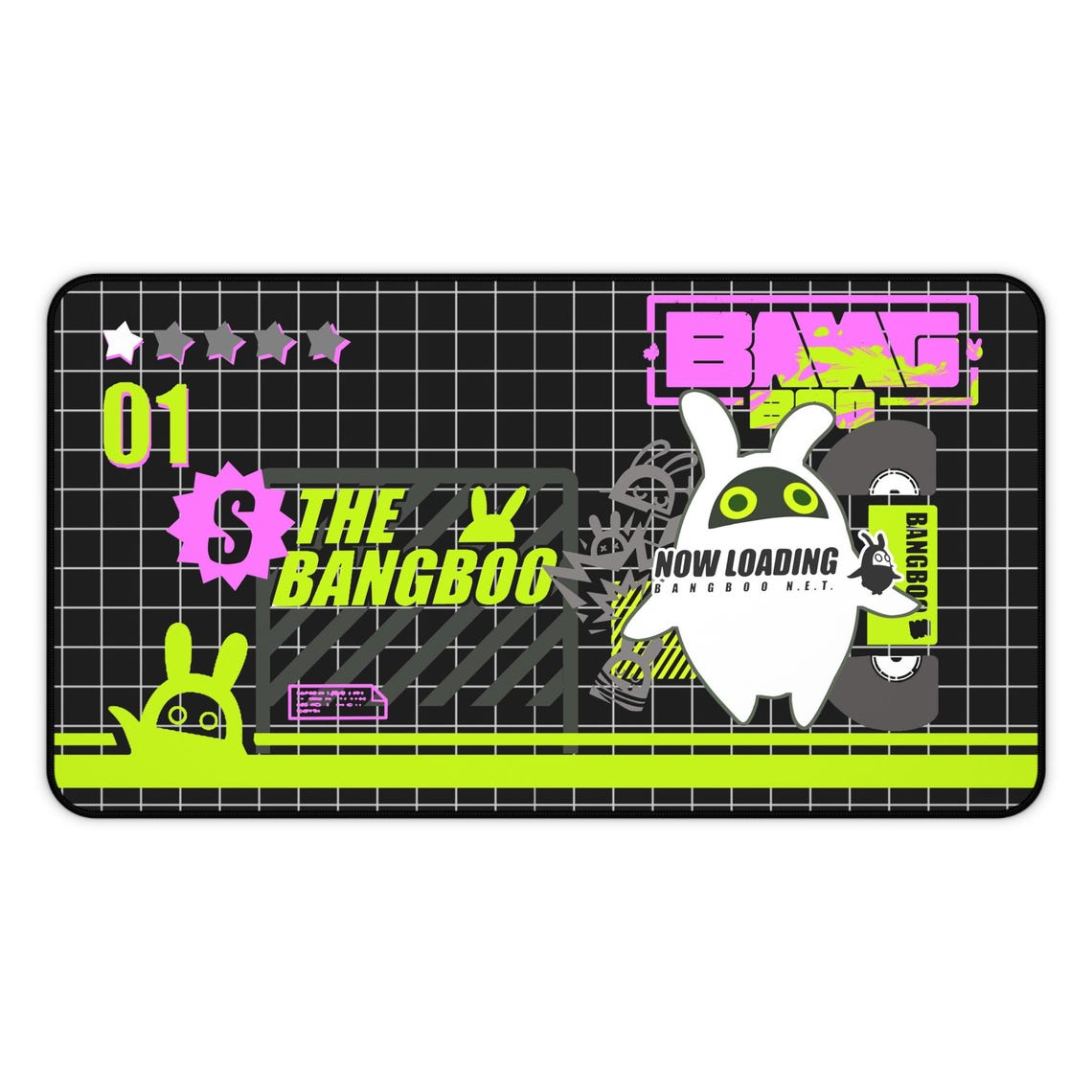 Bangboo Zenless Zone Zero ZZZ Game Trendy Aesthetic Desk Mat Retro ...