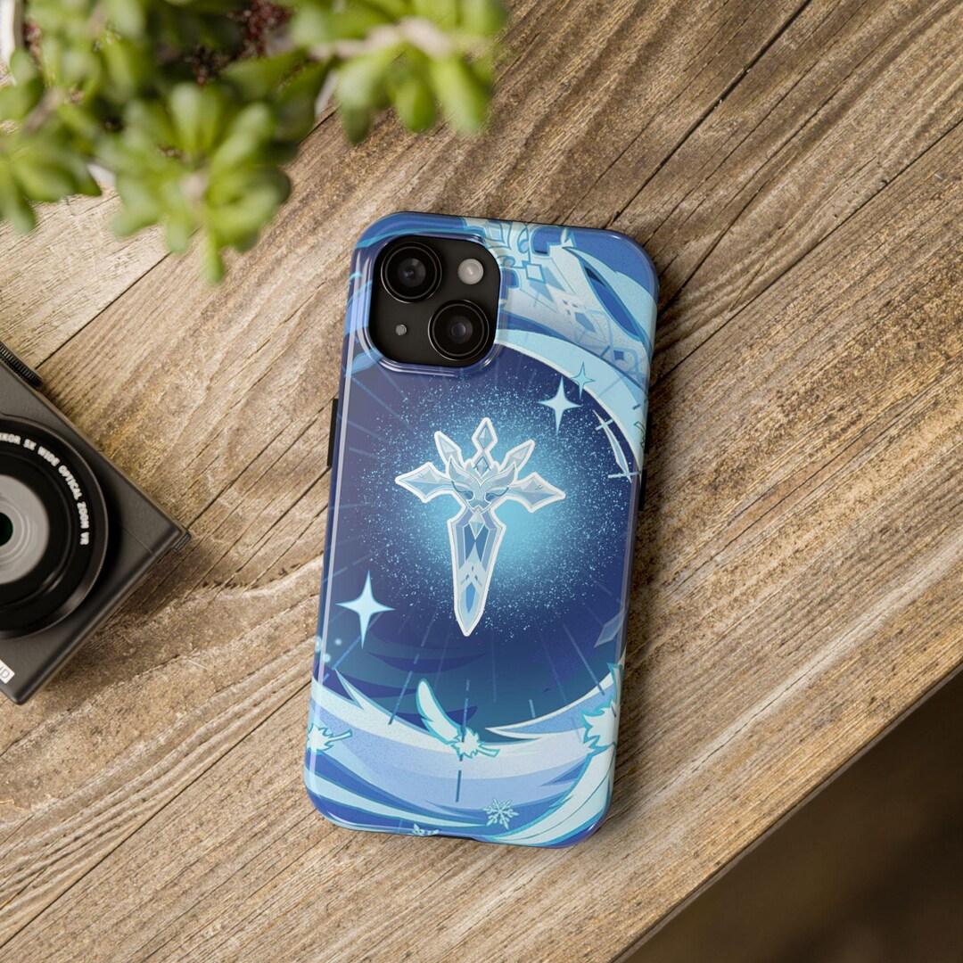 Eula Lawrence Cryo Claymore Skill Themed Genshin Impact Tough Case ...