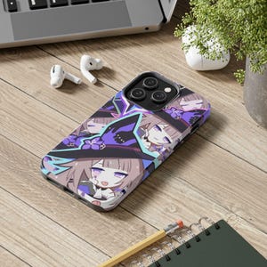 The Herta Cute Tough Phone Case Honkai Star Rail Kawaii Tiled Chibi ...